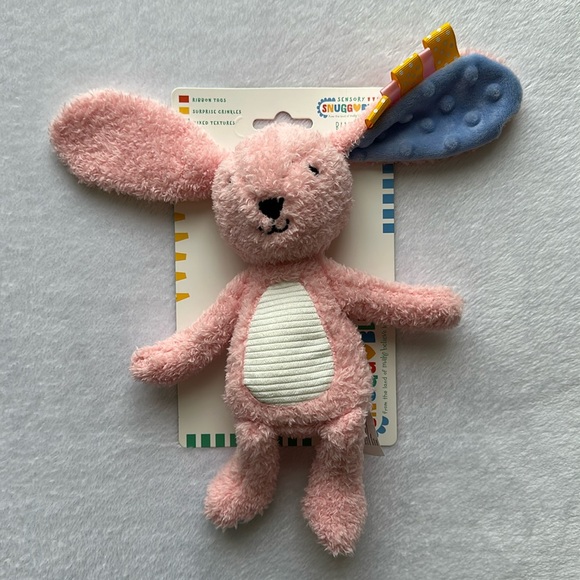 snuggables | Toys | Nwt Sensory Snuggables Pink Security Snuggle Bunny ...
